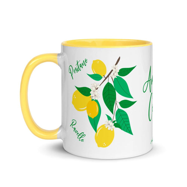 Amalfi Coast Lemons Mug - Souvenir Positano Amalfi Ravello Praiano ...